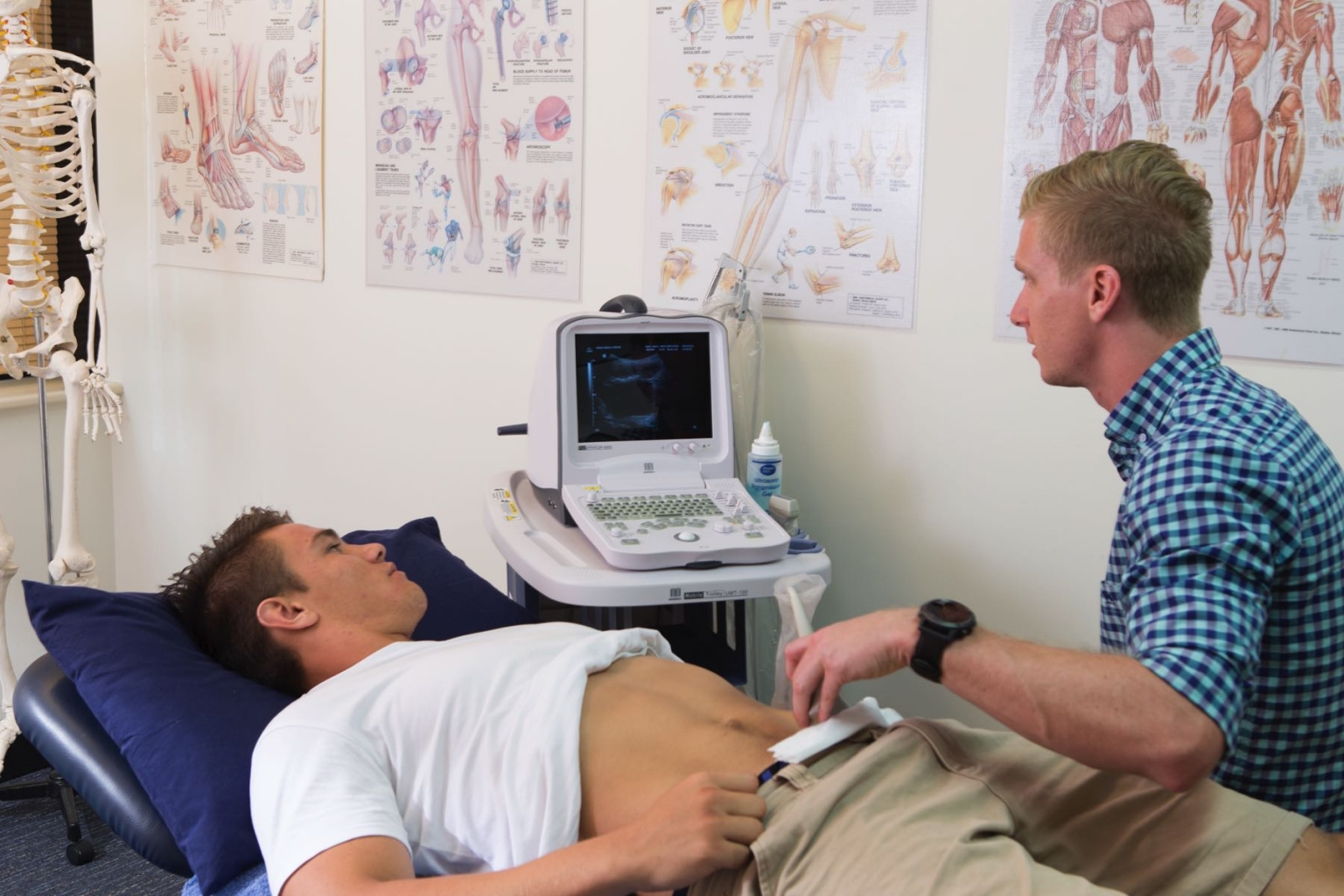 Real Time Ultrasound - Robina Physiotherapy Clinic Gold Coast QLD